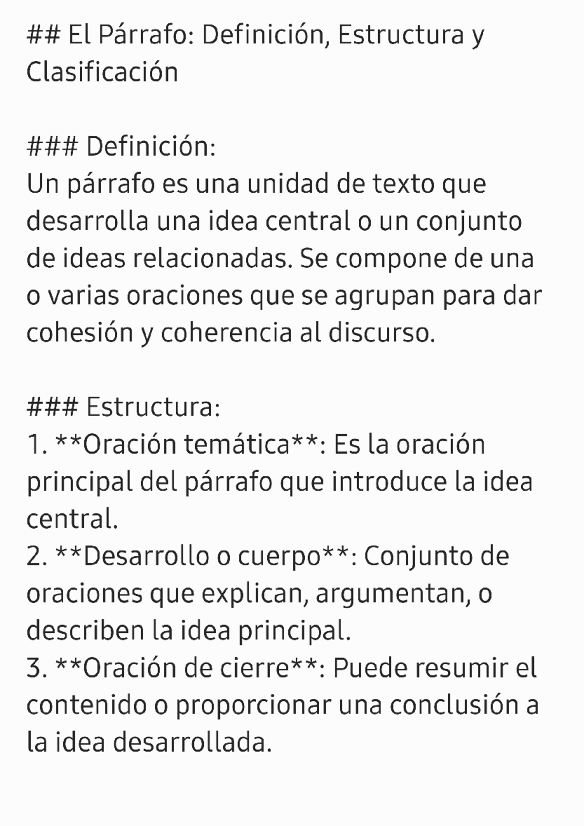 Presentación digital sobre el párrafo - El Párrafo: Definición ...