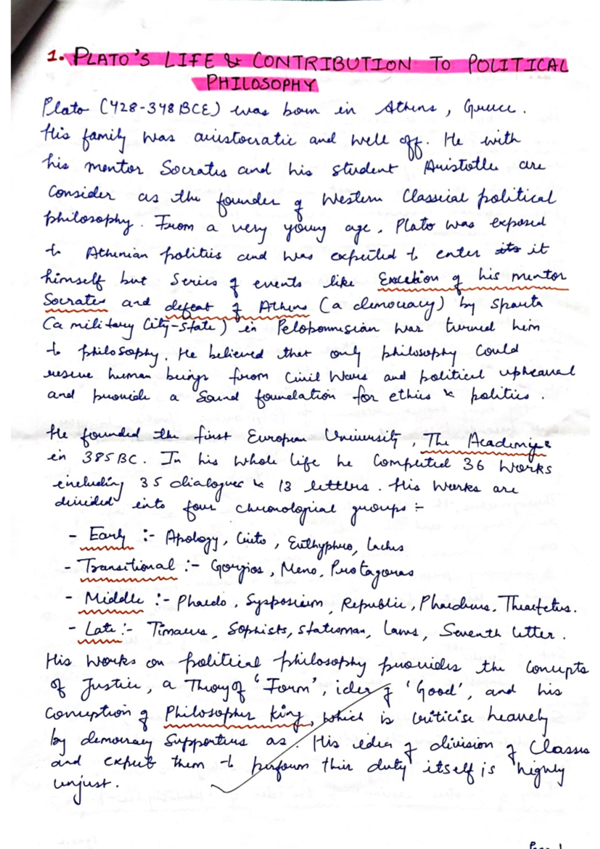 Document 19 - Critical analysis of Plato's ideal state - Classical ...