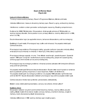 Ch. 4 psych 300-001 body, brain, and health - – – – – – – – – – – – Ch ...