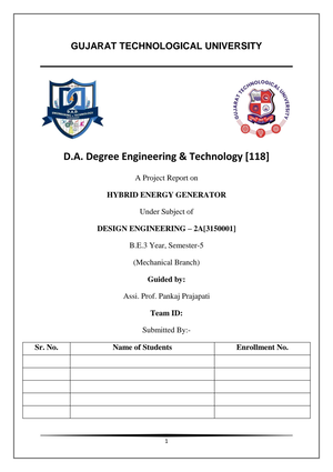 3130005 - Cvpde syllabus - GUJARAT TECHNOLOGICAL UNIVERSITY Bachelor of ...