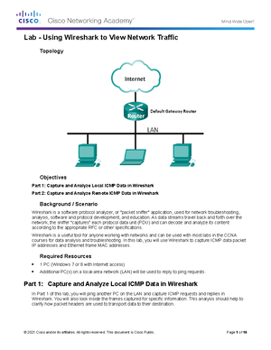 Building a Simple Network Cisco Lab - Topology Addressing Table Device ...