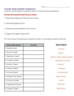 Openstax Chapter 3 Study Guide Complete - Chapter 3 Study Guide The ...
