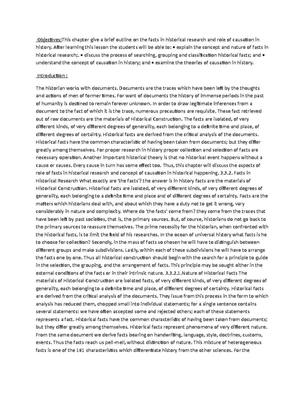 Facts And Causation Syllabus For BA History Hons Objectives This facts-and-causation-syllabus-for-ba-history-hons-objectives-this