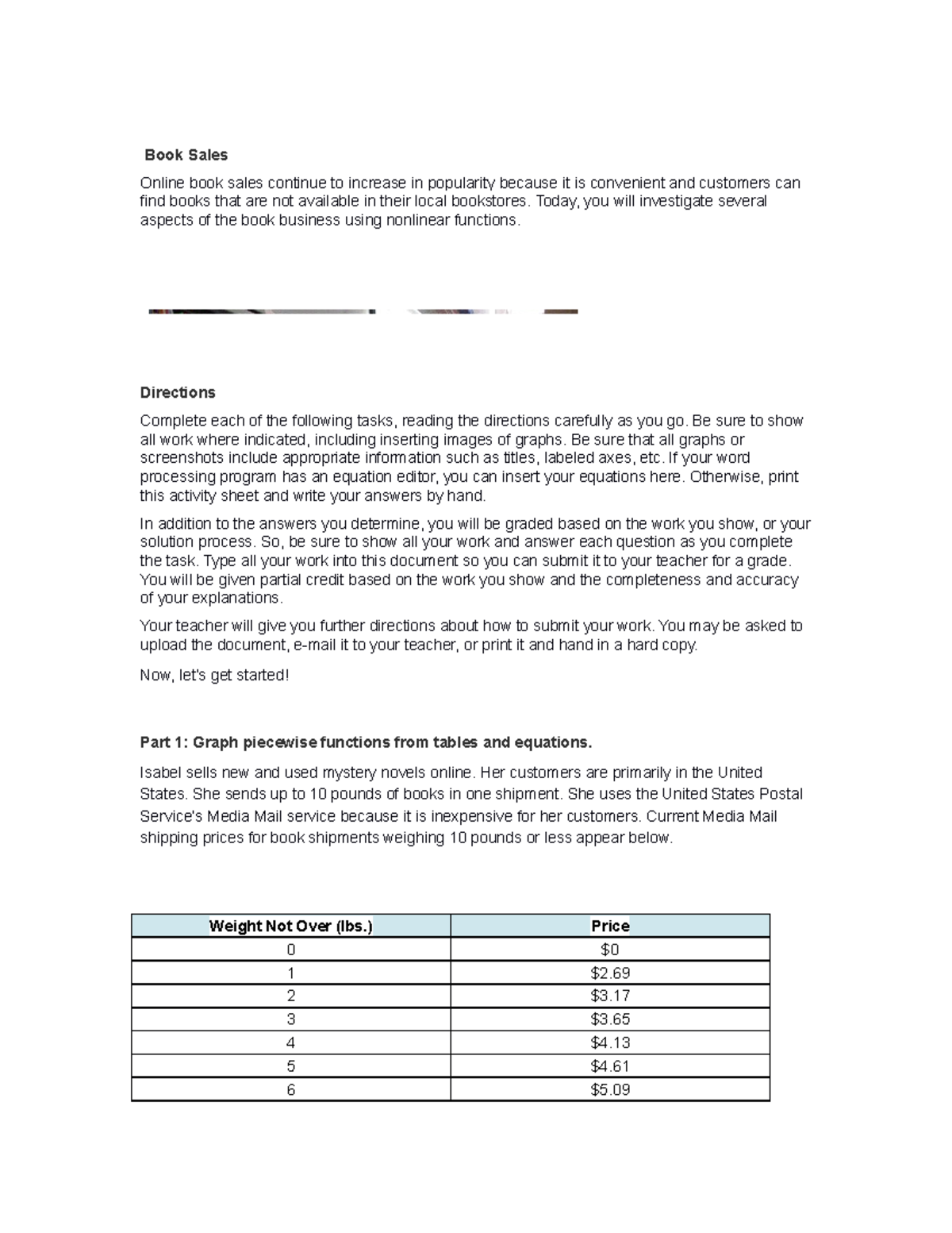 Online Book Sales - Student Guide X - Book Sales Online book sales ...