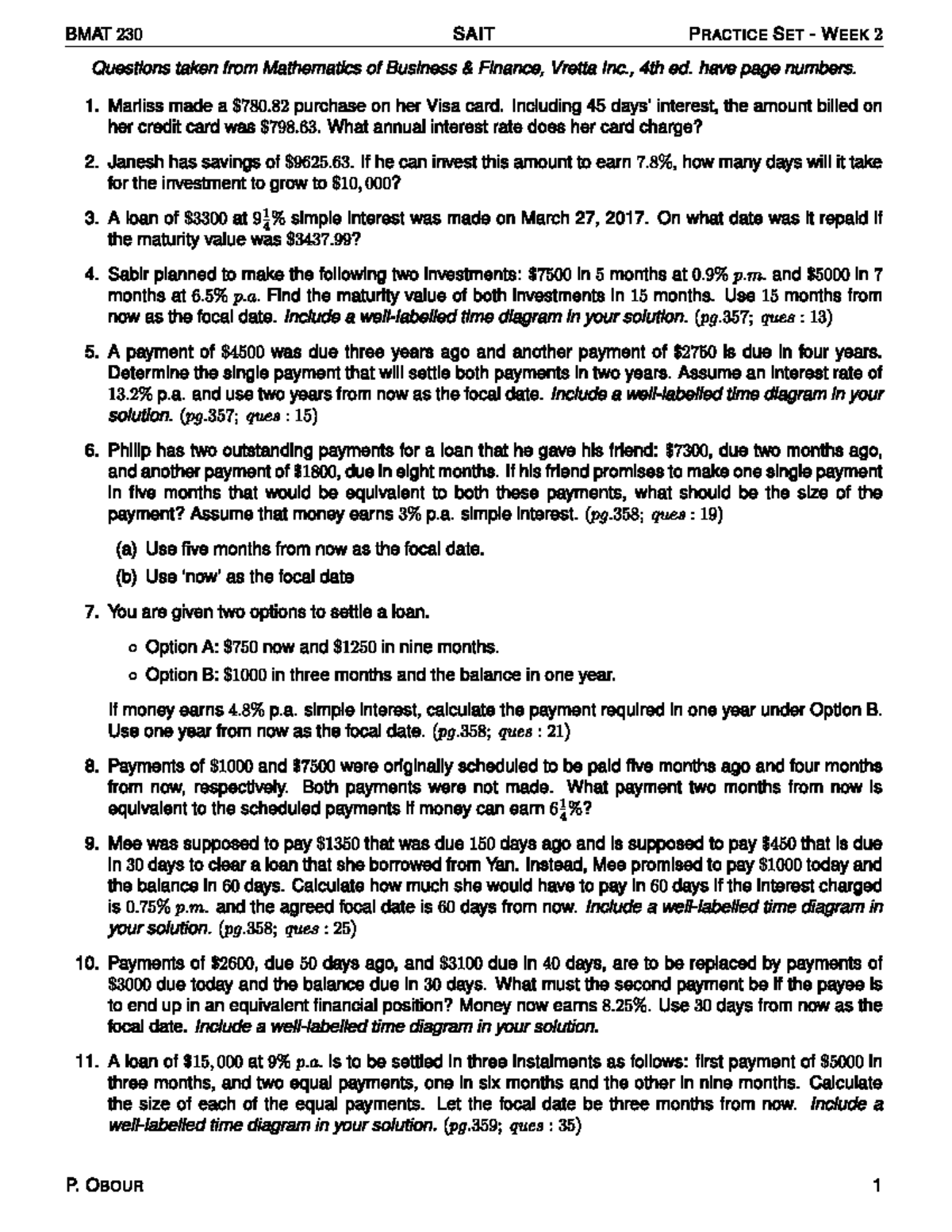 BMAT 230 - Practice Questions Week 2 - BMAT 230 - Studocu