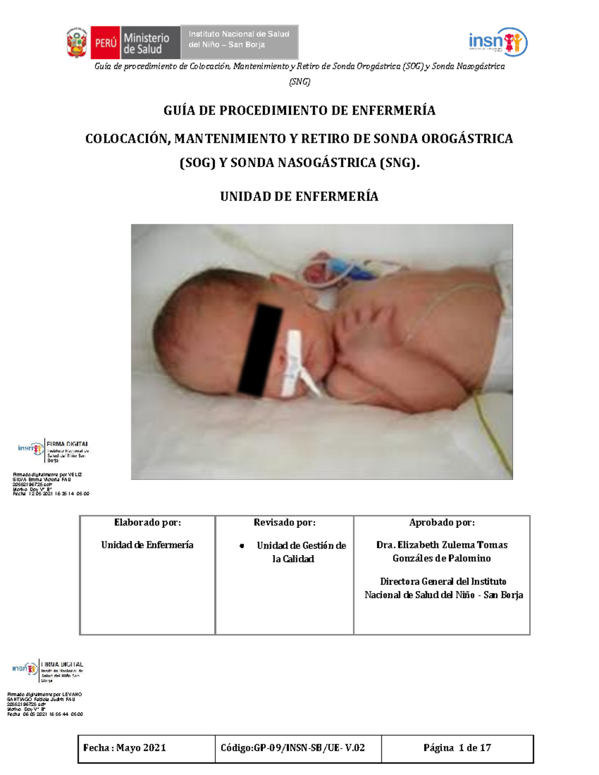 RD N° 000112-2021-DG- Insnsb GP Colocación Mantenimiento Y Retiro DE ...