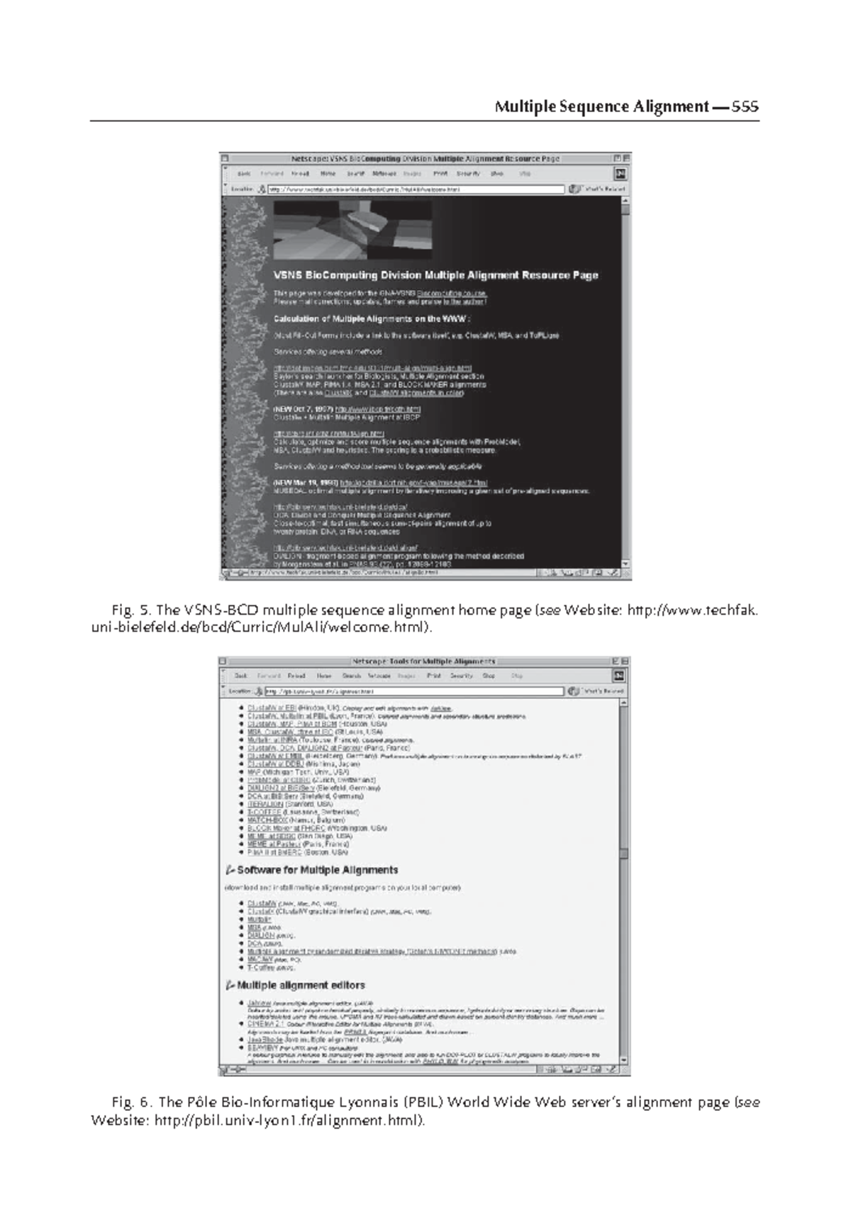 Introduction to bioinformatics-190 - Multiple Sequence Alignment — 555 Fig. 6. The Pôle - Studocu