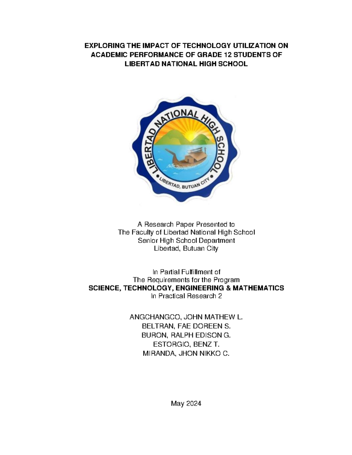 Exploring THE Impact OF Technology Utilization ON - i EXPLORING THE ...