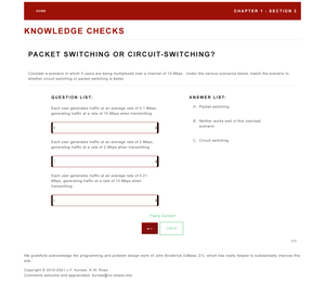 1.3-5 Knowledge Checks - 5/ KNOWLEDGE CHECKS T RY I N G O U T T R A C E ...
