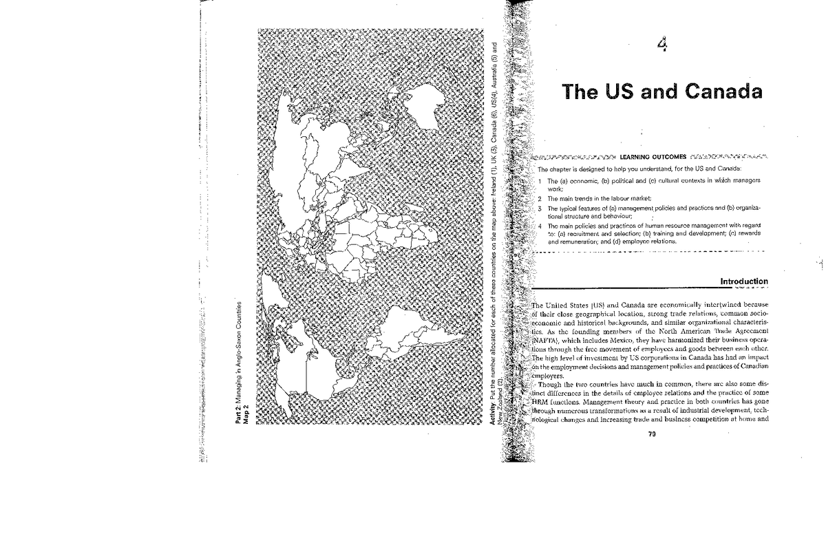 The US & Canada Managing in Anglo-Saxon Countries - Gestión ...