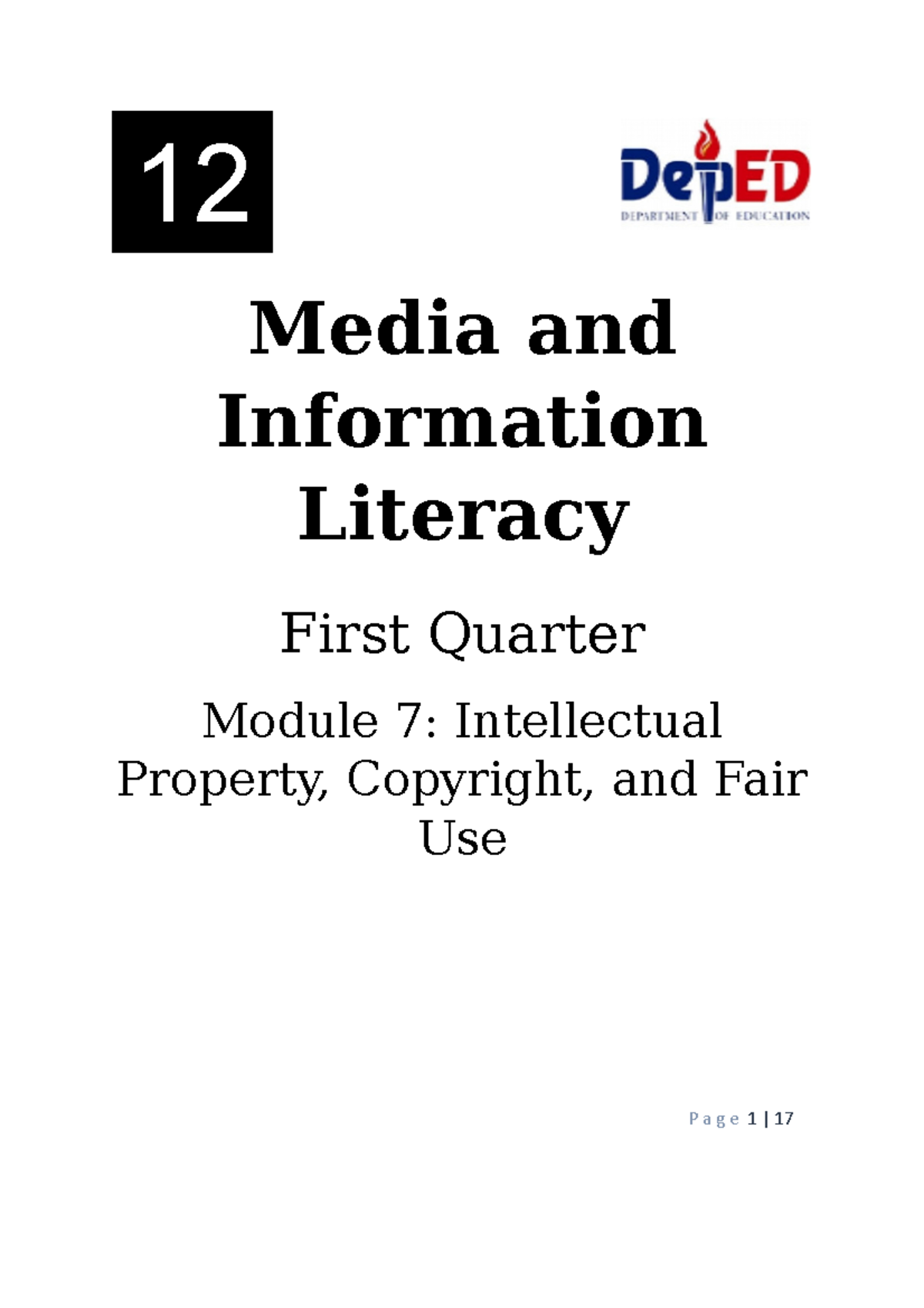 7Intellectual Property, Copyright, and Fair Use - Media and Information ...