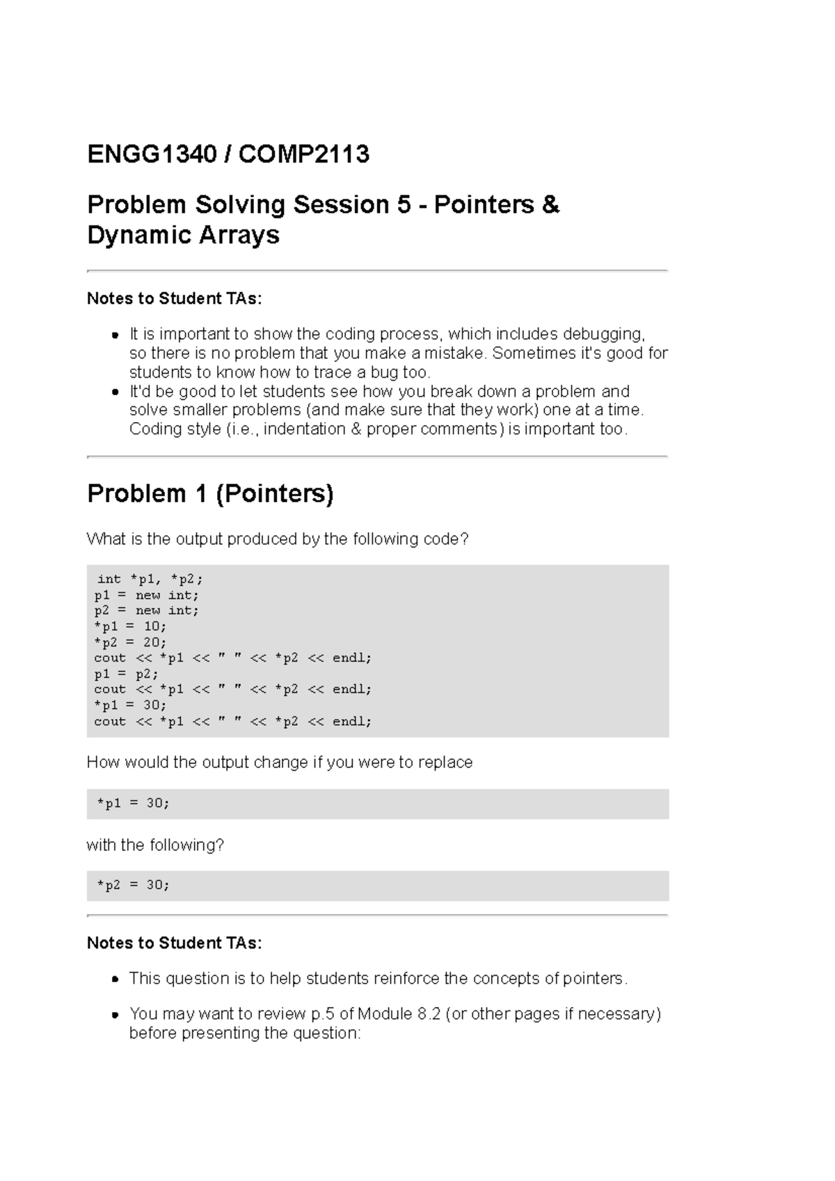 Problem-solving-M8 - ENGG1340 / COMP Problem Solving Session 5 ...