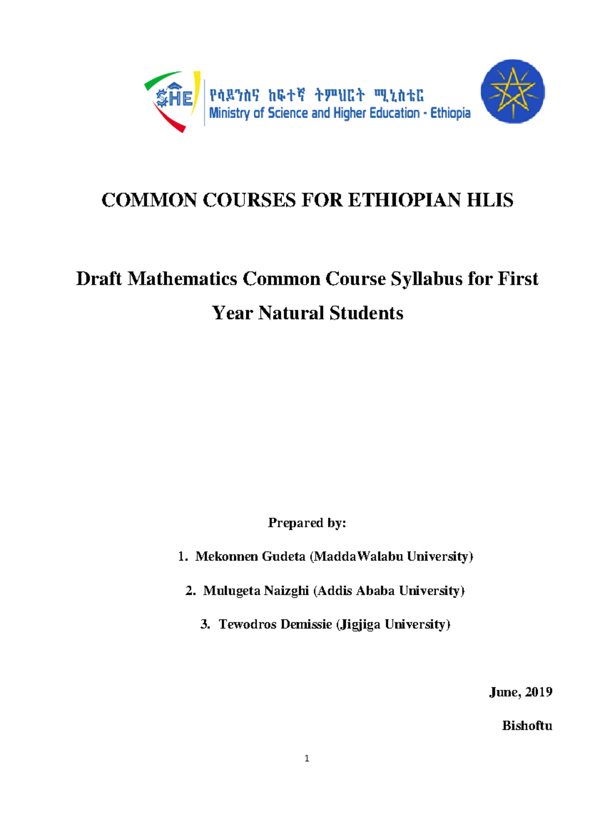 Mathematics for Natural Science - introduction to instrumentation and ...