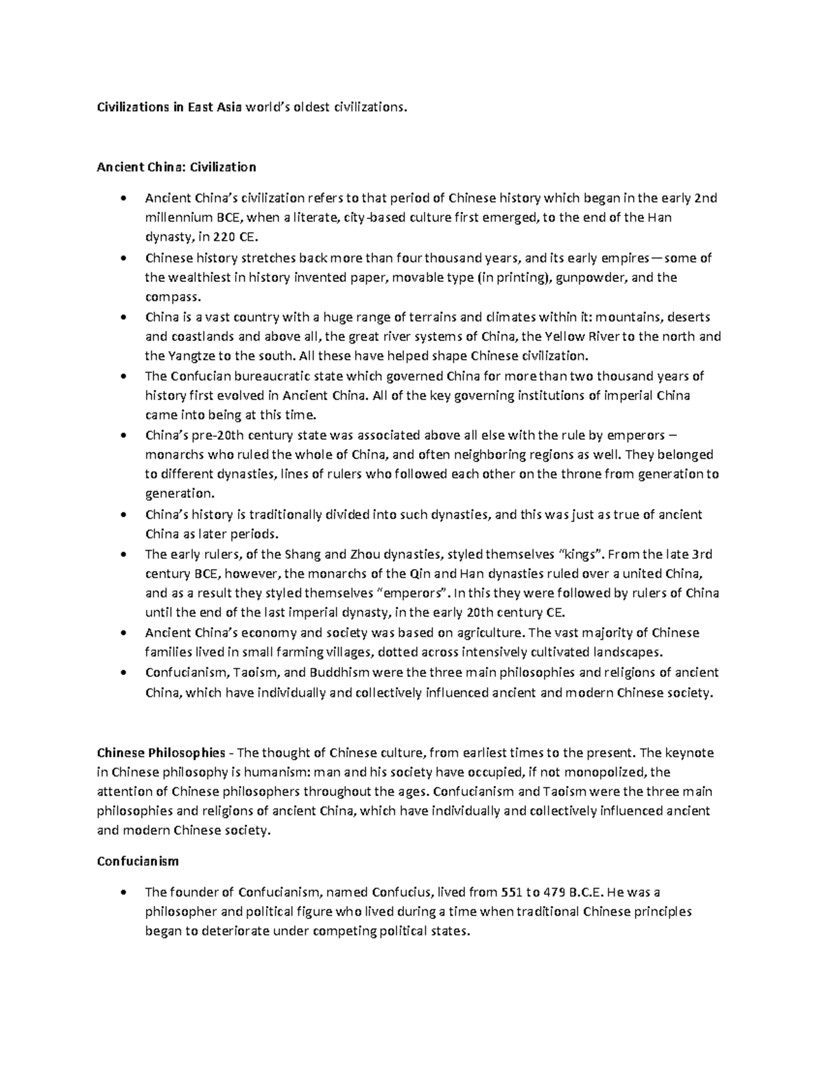 Civilizations-in-East-Asia-world (1) - Civilizations in East Asia world ...