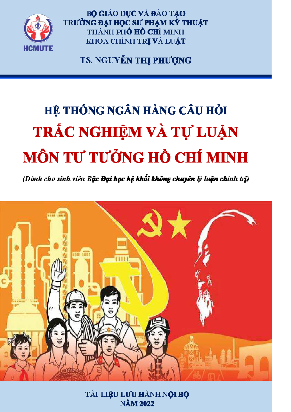 Gui dap an trac nghiem chuong 1 va 2 - B ÁO D À ÀO T TR THÀNH PH Í MINH KHOA CHÍNH TR À LU TS ...