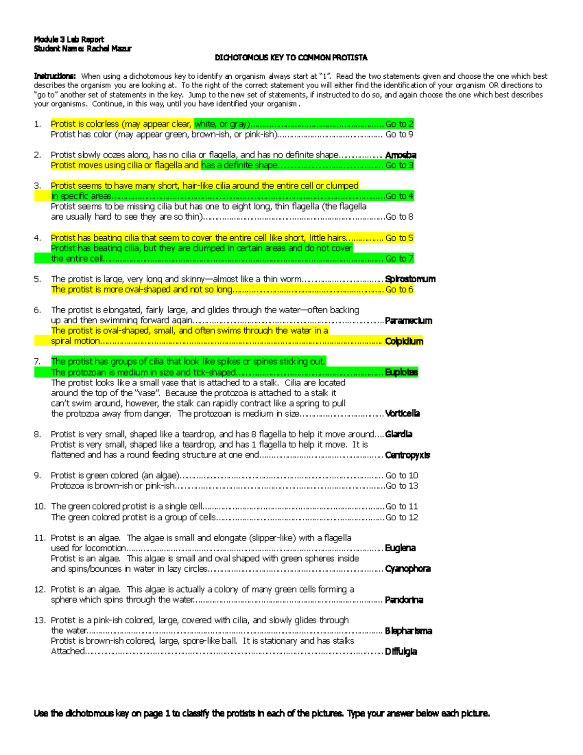Module 4 Lab Report - assignment - Module 3 Lab Report Student Name ...