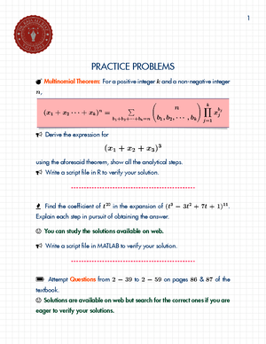Probability Practice Problems set 2 - 1 PRACTICE PROBLEMS You enter a ...