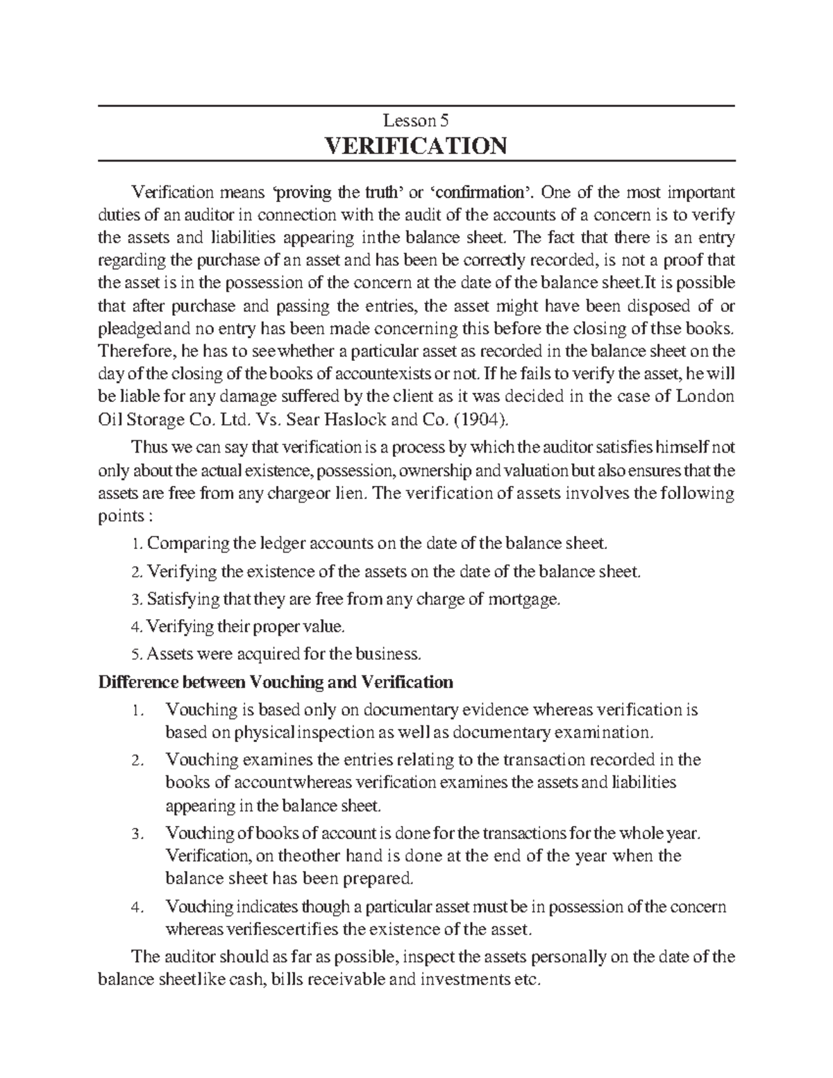 5 - Verification - Lesson 5 VERIFICATION Verification means ‘proving ...