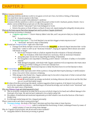 Exam 1 Study Guide - Chapters 1-5 summaries - Exam 1 Study Guide ...
