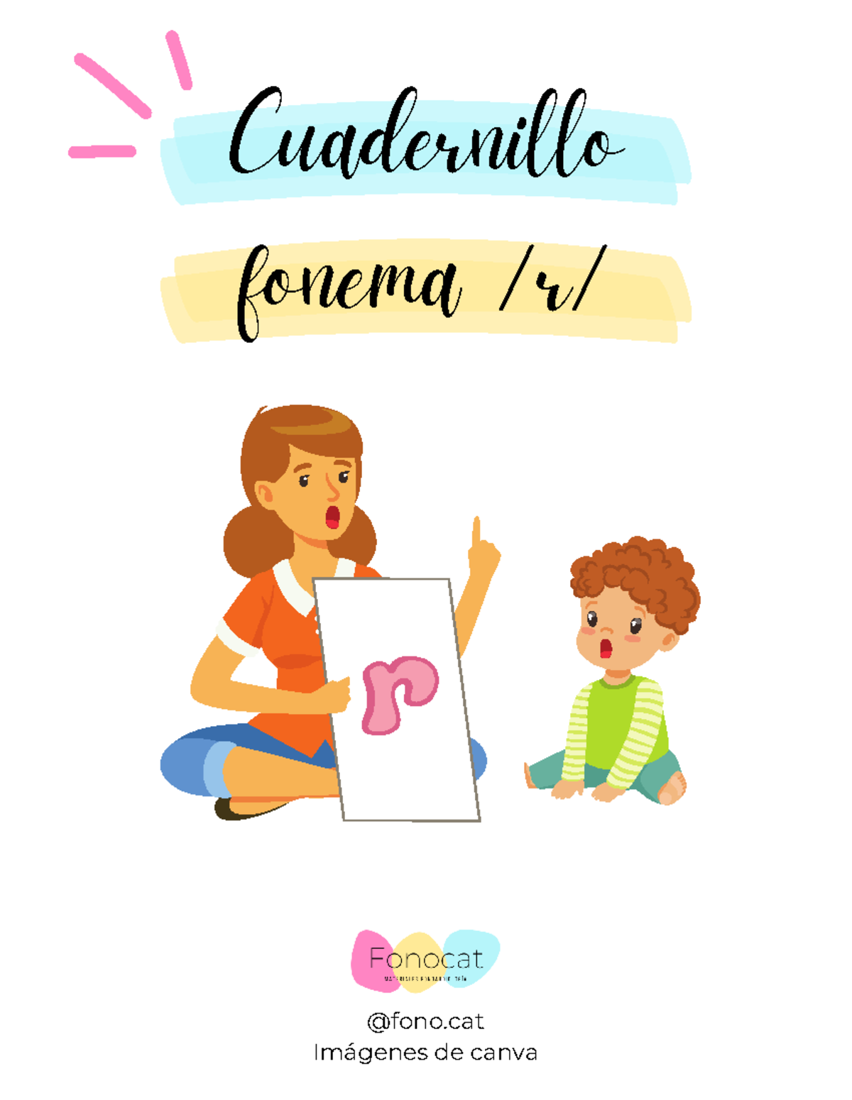 Cuadernillo de la r - Articulación de la rr - ####### @fono ...