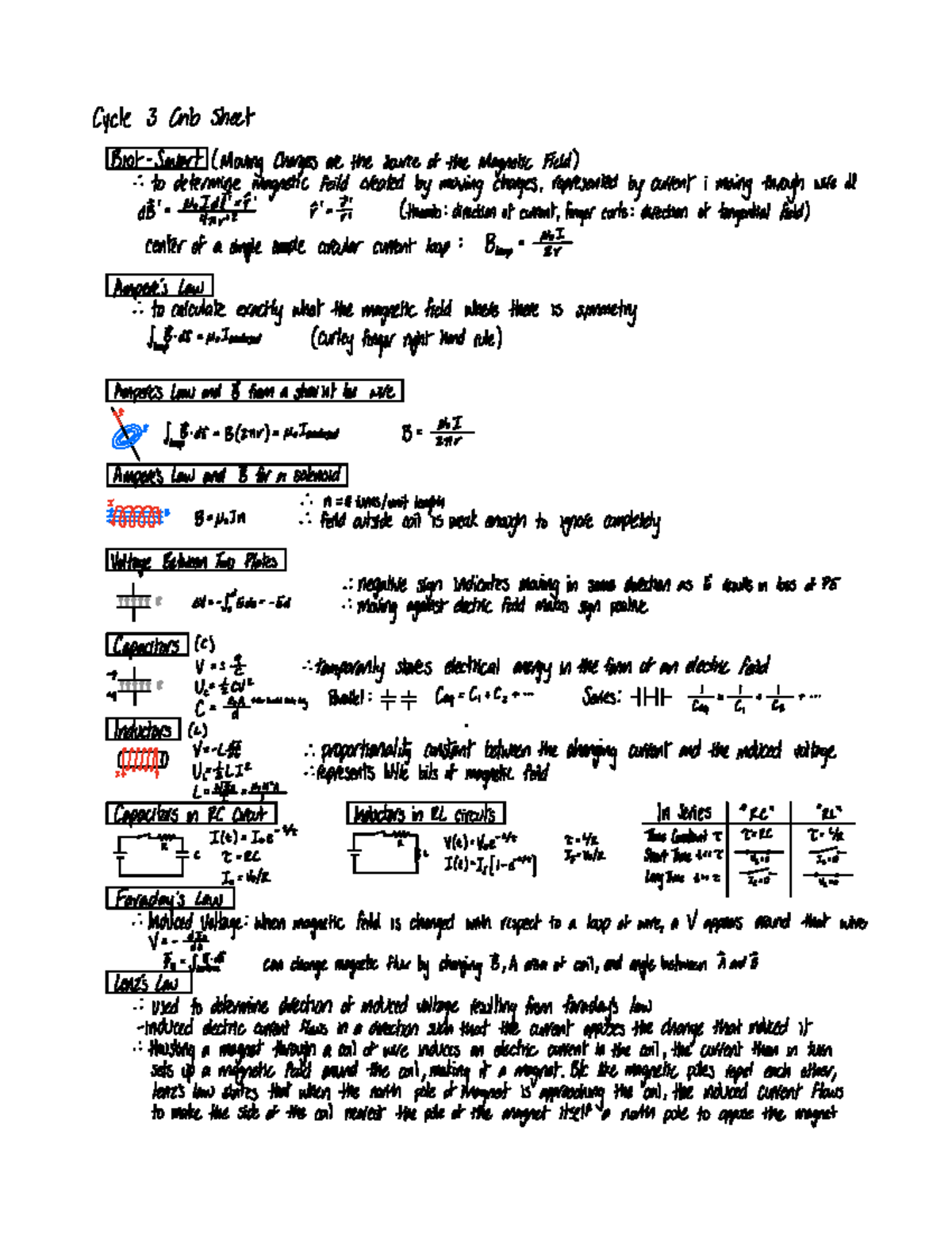 Lecture Exam Review Notes - Physics 121 - Unit 9, Unit 10 - Cycle 3 ...