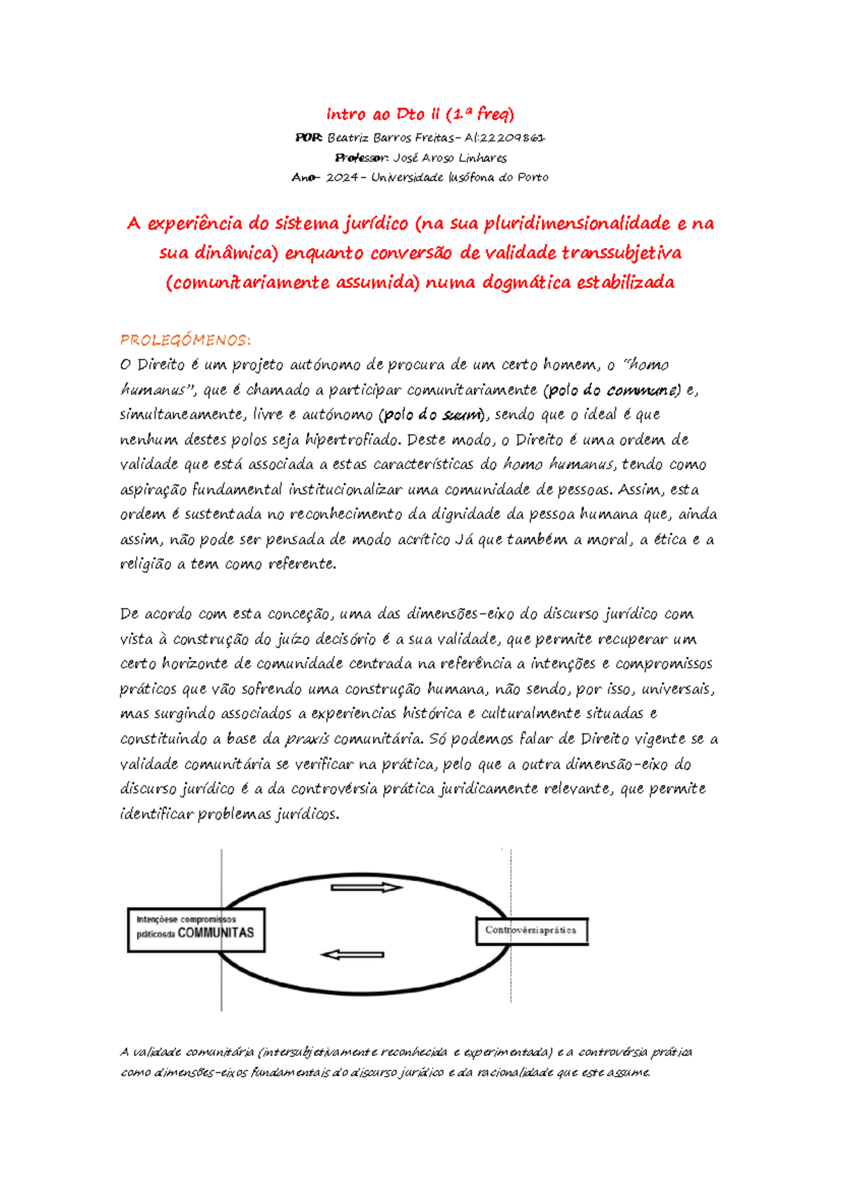 Intro ao Dto II - Deste modo, o Direito é uma ordem de validade que ...