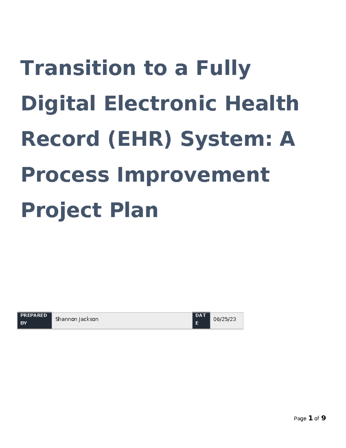 Transitiontask 2 - paper - Transition to a Fully Digital Electronic ...