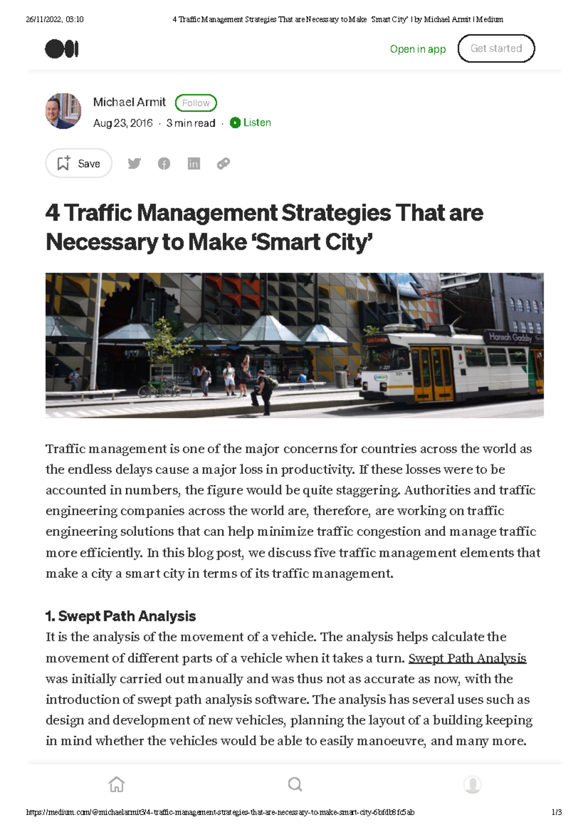 4 Traffic Management Strategies That are Necessary to Make ‘Smart City ...