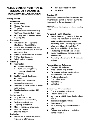 2) Therapeutic Models - Psychiatric Nursing - THERAPEUTIC MODEL AND ...