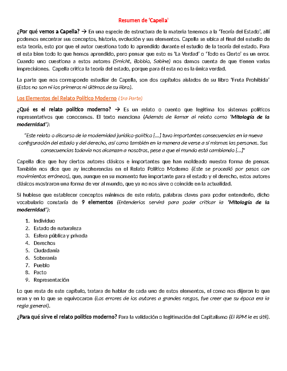 Resumen de Capella - Resumen de ‘Capella’ ¿Por qué vemos a Capella? En ...