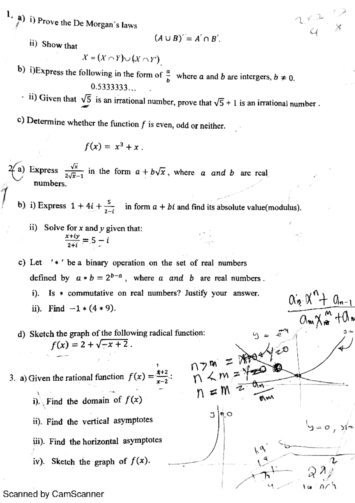 MAT PP - Notes - Introduction to mathematics - Scanned by CamScanner ...
