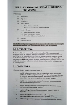 Operators - Computer Oriented Numerical Techniques - Studocu
