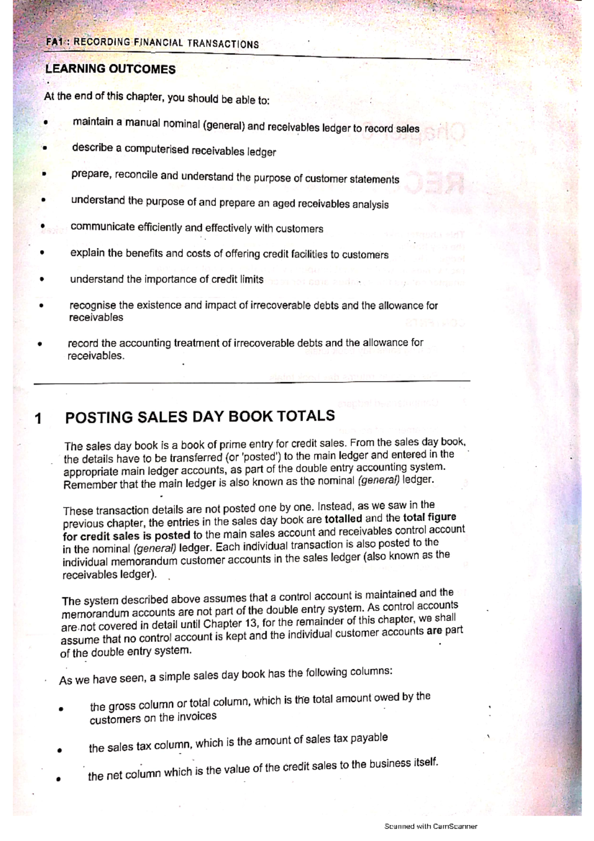 Chapter 6 - FA1 - Accounting - Studocu