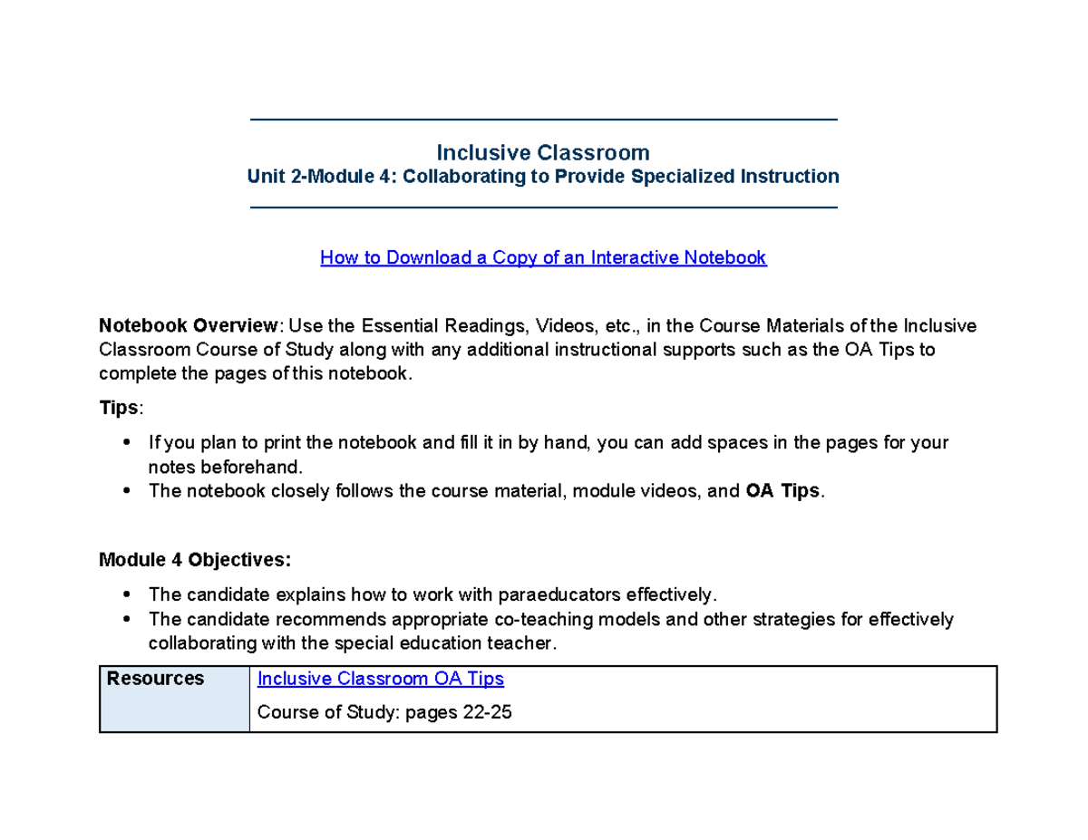 D152 Module 4 Notebook - Incomplete ...