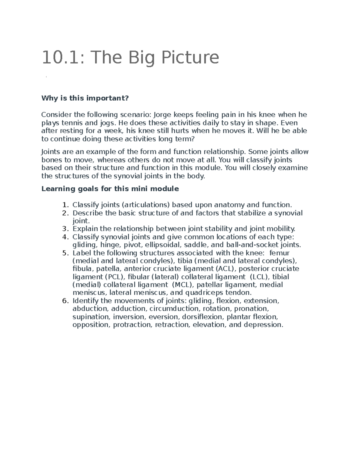Wiley Chap 9Big Picture - 10: The Big Picture Why is this important ...