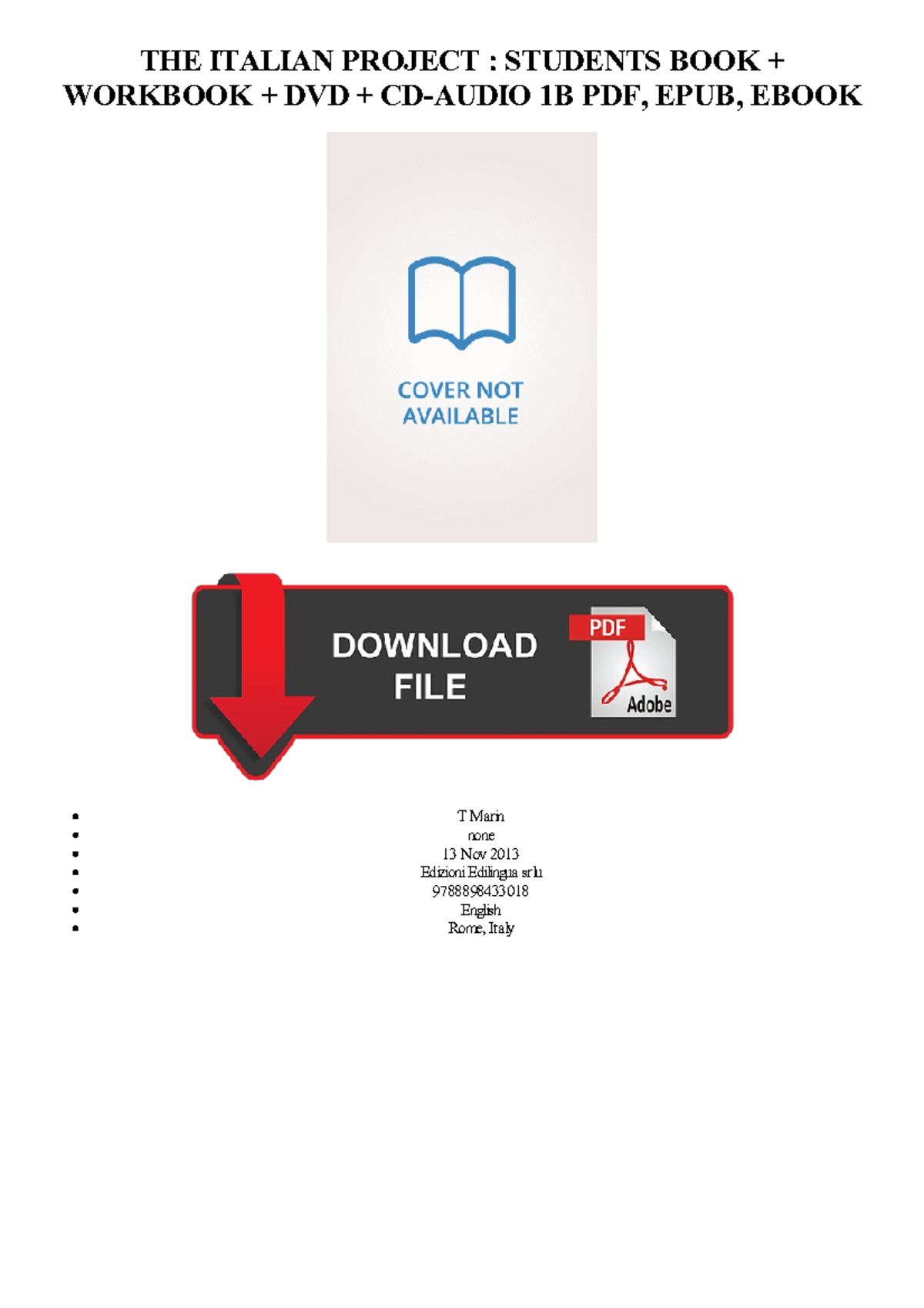 Italian course to down - ACCA Financial Management - THE ITALIAN ...