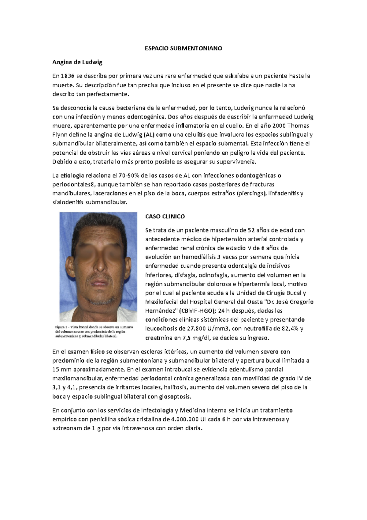 Espacio Submentoniano Y Mentoniano ESCUELA DE ODONTOLOGIA - ESPACIO ...