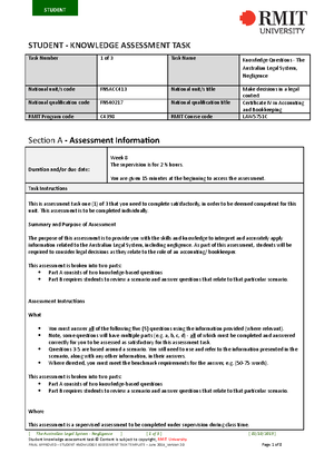 AT2 student-practical-assessment-task 2 - Practical Assessment Task AT ...