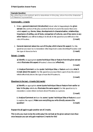 Nat 5 Linking Questions - Question 1) She has, for example, Rye, a ...