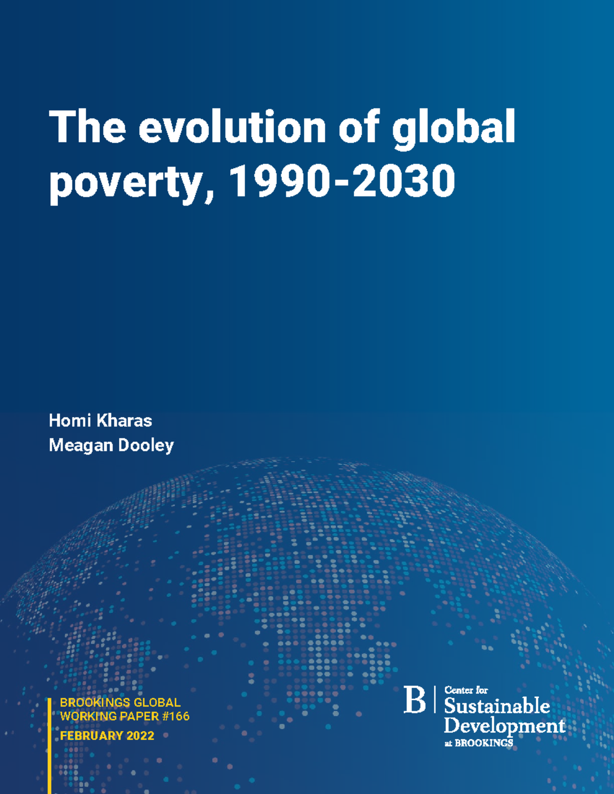 Evolution-of-global-poverty - The evolution of global poverty, 1990 ...