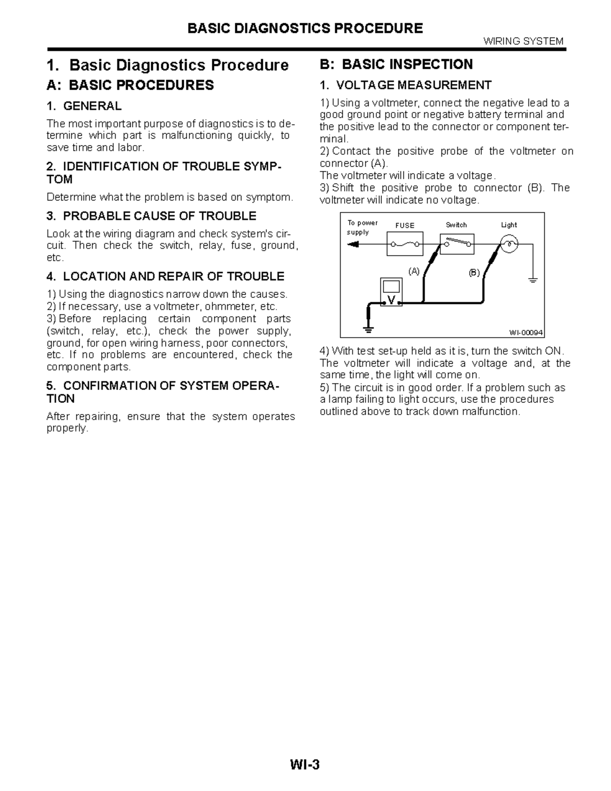 01. Basic Diagnostics Procedure - ####### WIRING SYSTEM 1. Basic ...