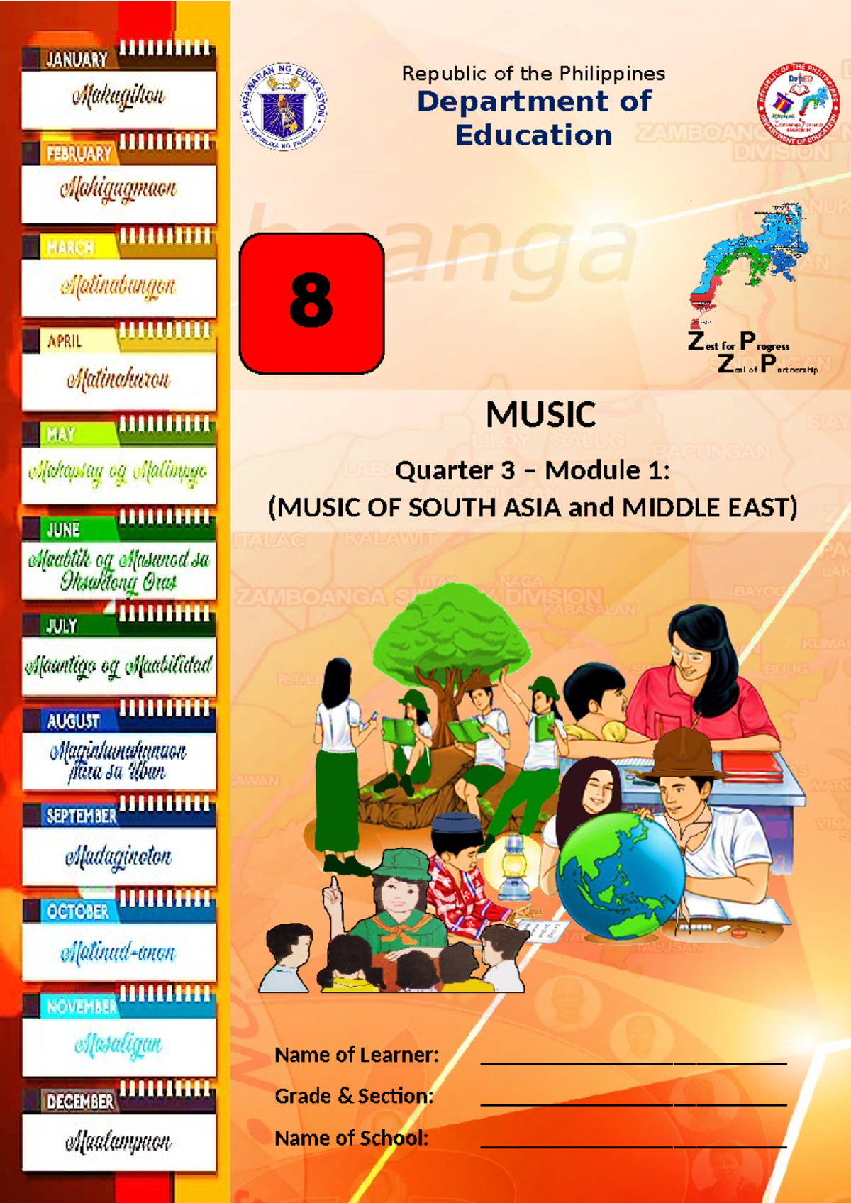 Grade 8- Music-Q3 M1 - Republic of the Philippines Department of ...