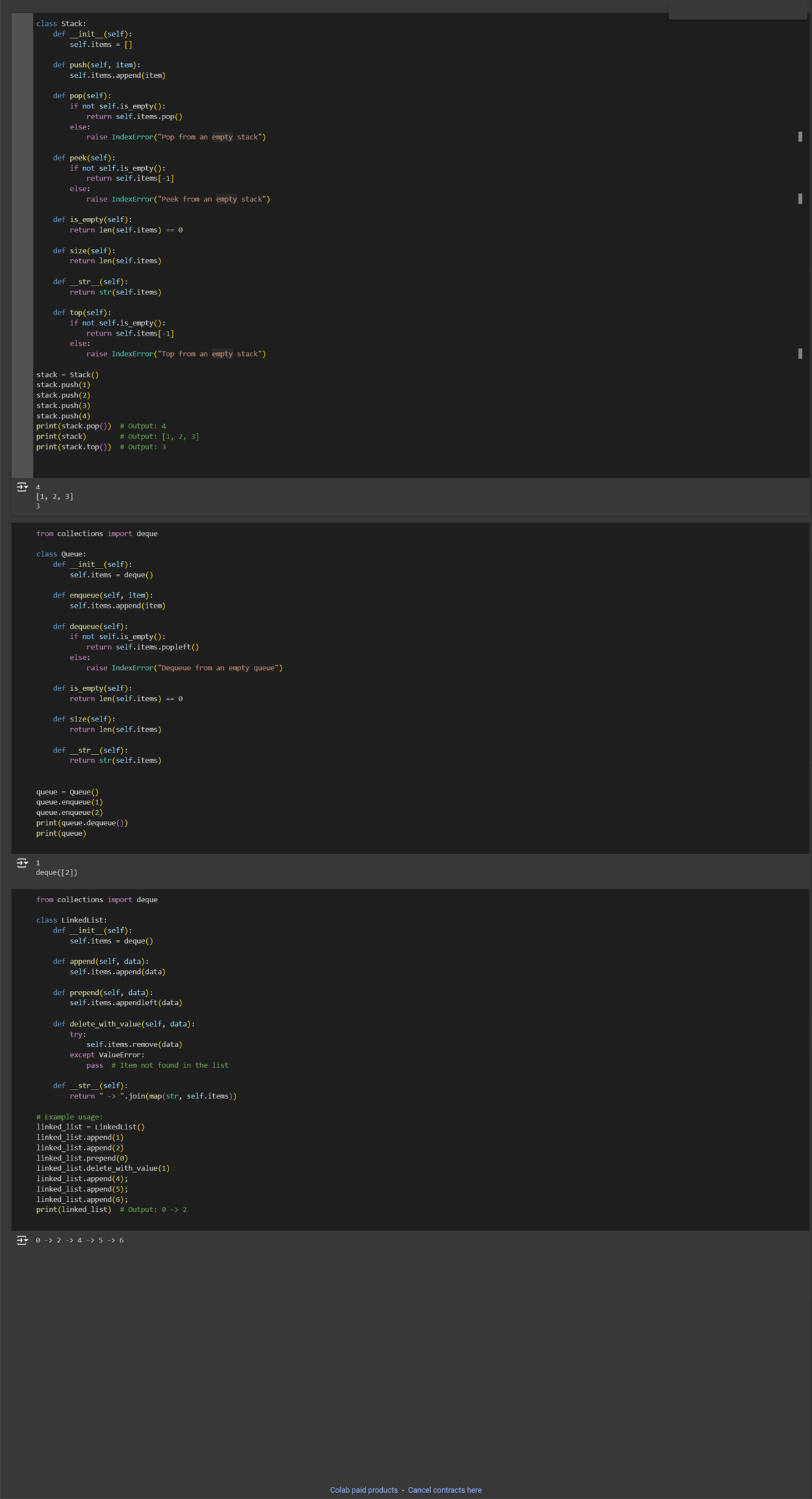 Pythonexp 2final - Python final year files - self. items(item) def pop(self): if not self_empty ...