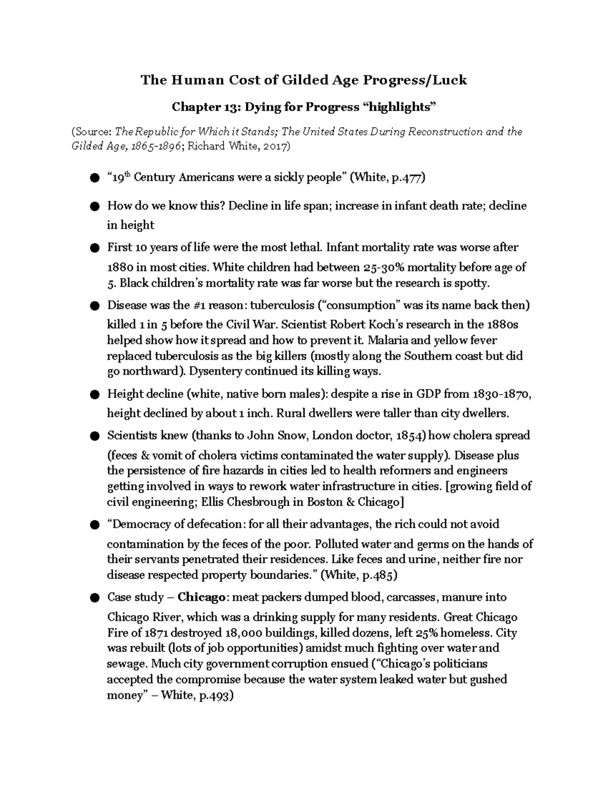 Human Cost of the Gilded Age reading - The Human Cost of Gilded Age ...