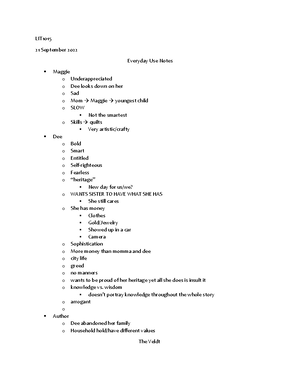 LIT1015 - Montana 1948 Chapter 1 Study Guide - Montana, 1948, prologue ...