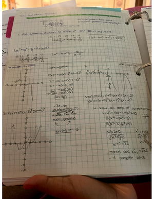 Pre-Calculus Formula Reference Sheet - Studocu