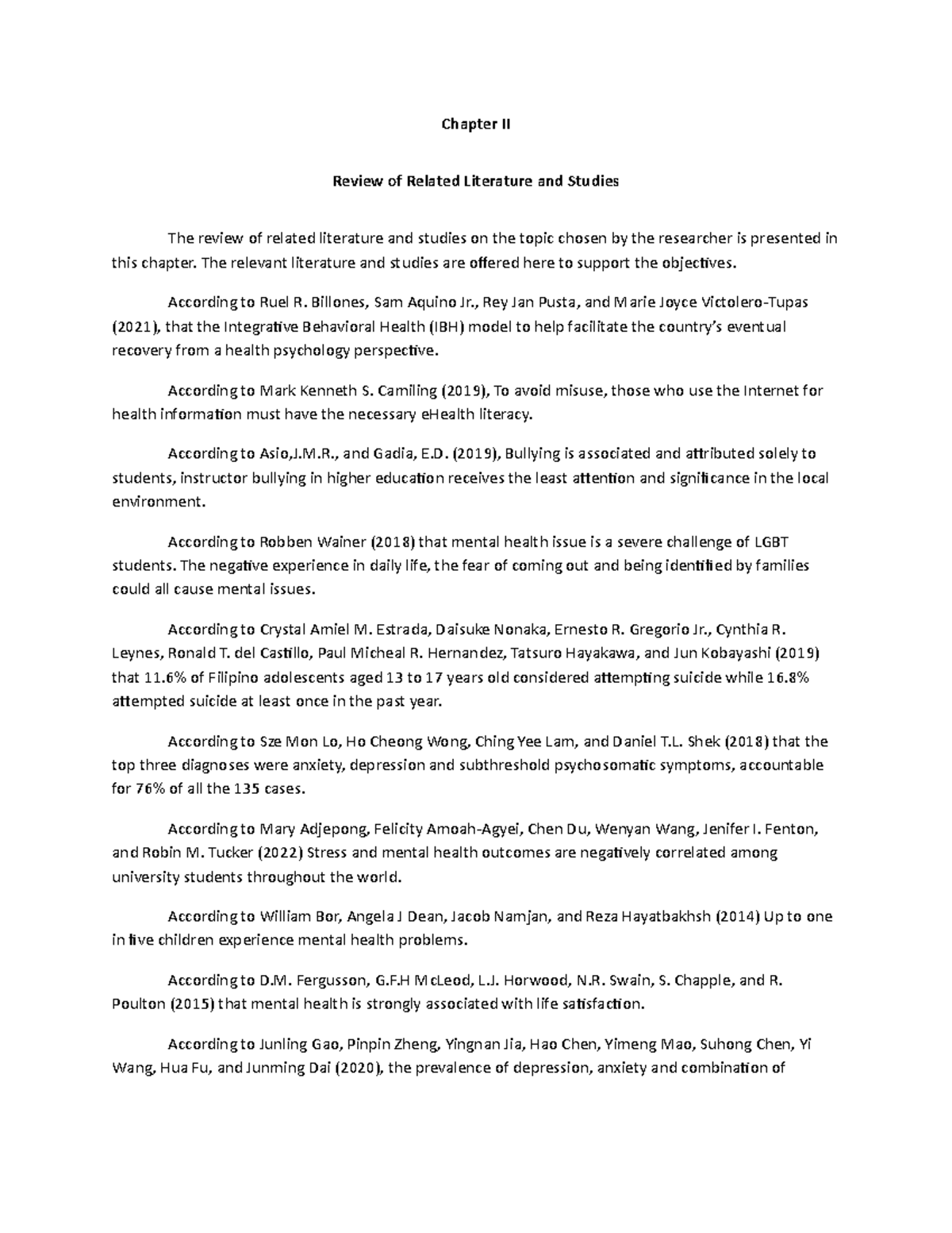 Chapter 2 Chapter II Review Of Related Literature And Studies The chapter-2-chapter-ii-review-of-related-literature-and-studies-the