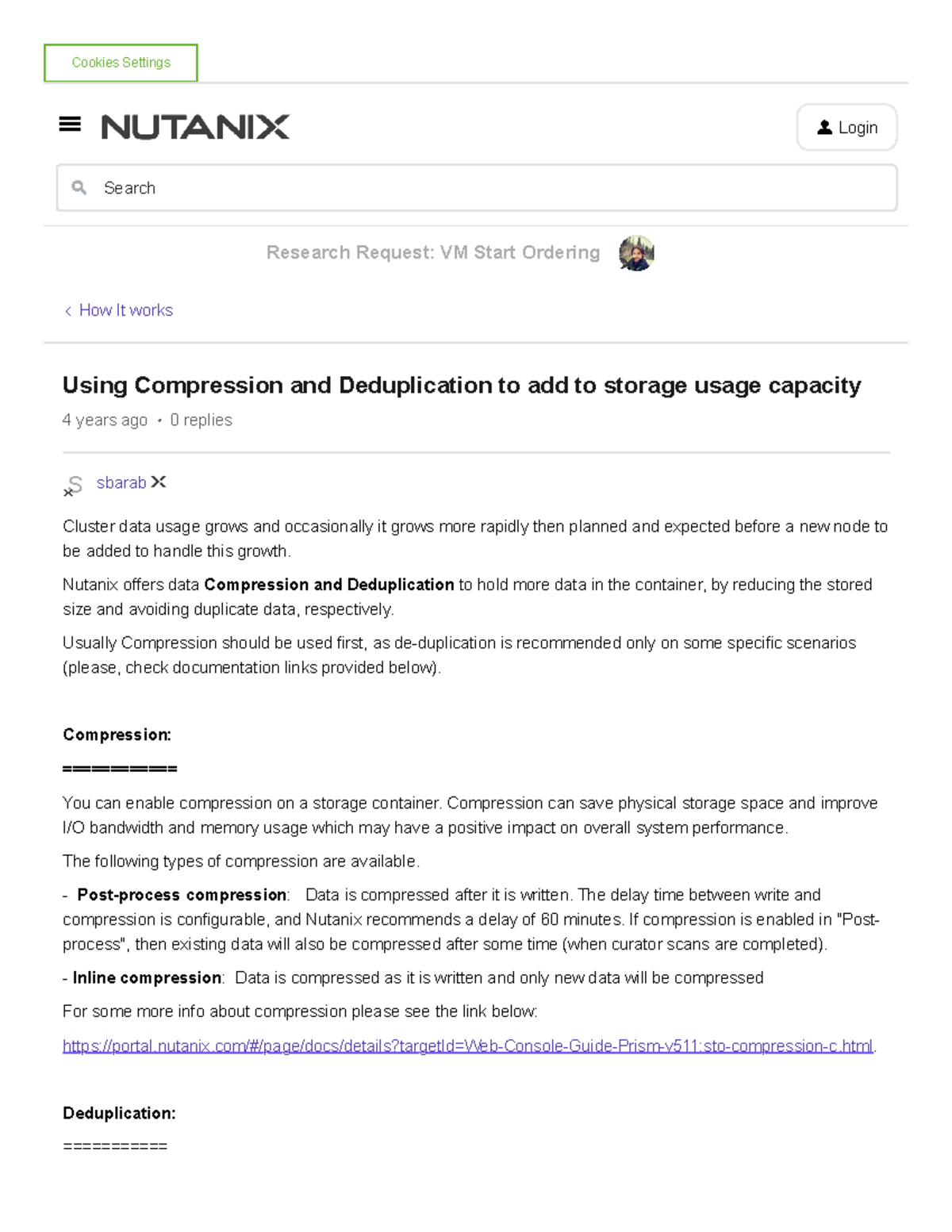 Using Compression And Deduplication To Add To Storage Usage Capacity
