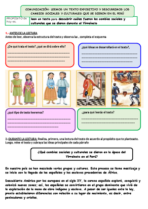 LA Descripcionn - fICHA PARA APLICAR EN 4° O 5° DE PRIMARIA - Describir ...