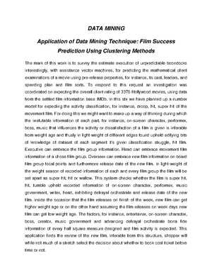 M01L01 - Educational Data Mining Basics - Lesson 1 Lesson Title: EDM ...
